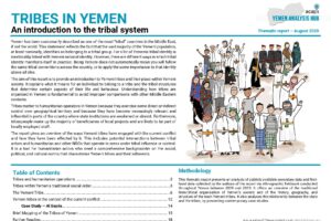 TRIBES IN YEMEN: An introduction to the tribal system - Local ...